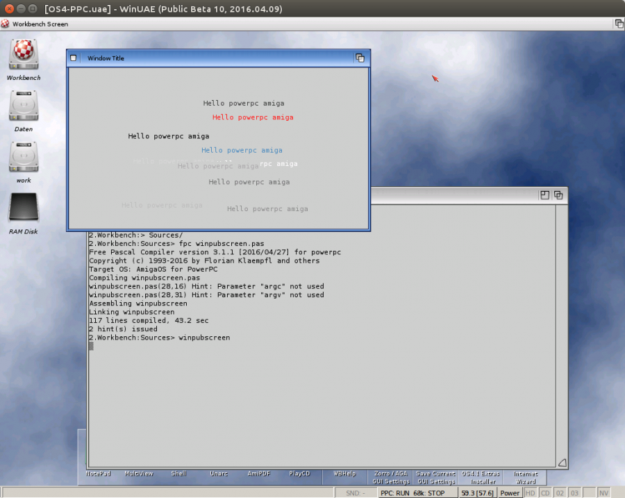 Amiga OS 4 Freepascal | ALBs Blog