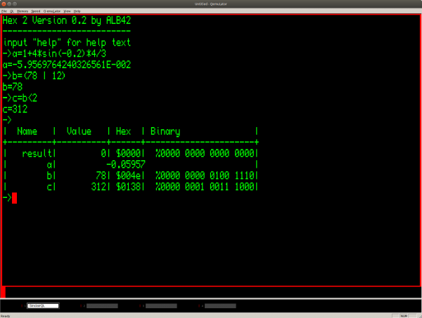 Hex2 for SinclairQL | ALBs Blog